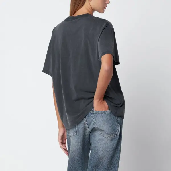 ANINE BING Washed Cade Cotton T-shirt