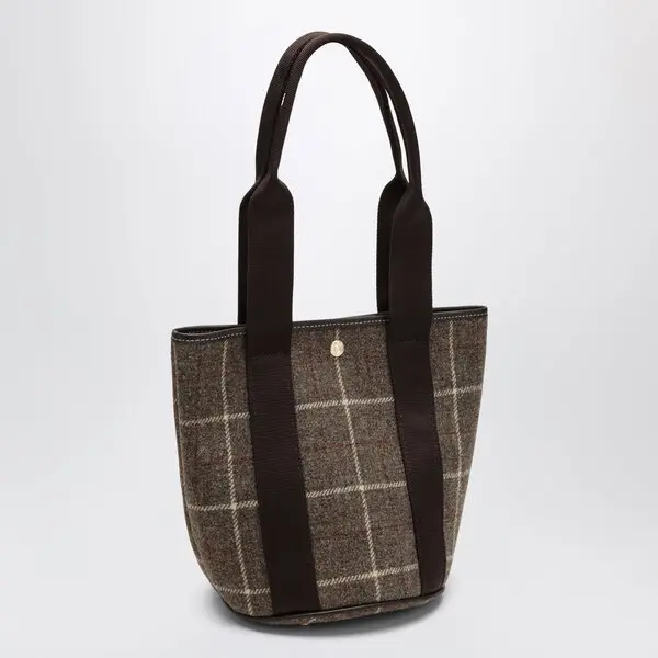 Rue De Verneuil Tartan Traversée Bucket Bag