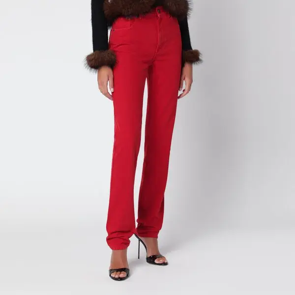Chloé Berry Cotton Denim Jeans