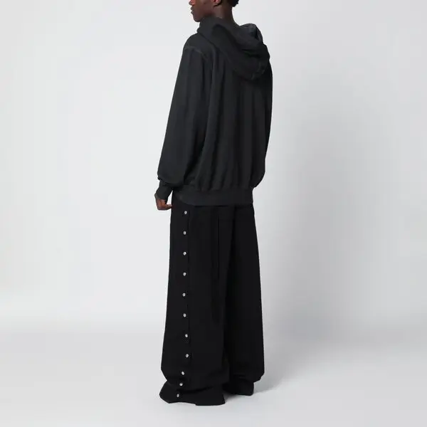 Rick Owens Washed Tower Oversized Cotton Sweatshirt