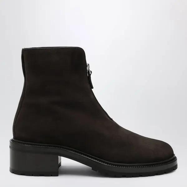THE ROW Hike Mocha Suede Ankle Boot