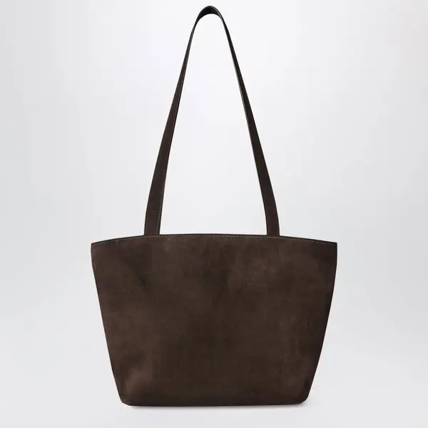 THE ROW Parker Dark Suede Tote Bag