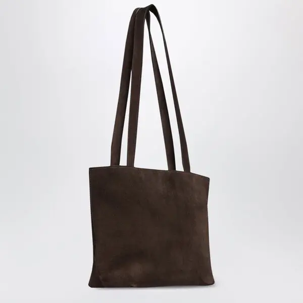 THE ROW Parker Dark Suede Tote Bag