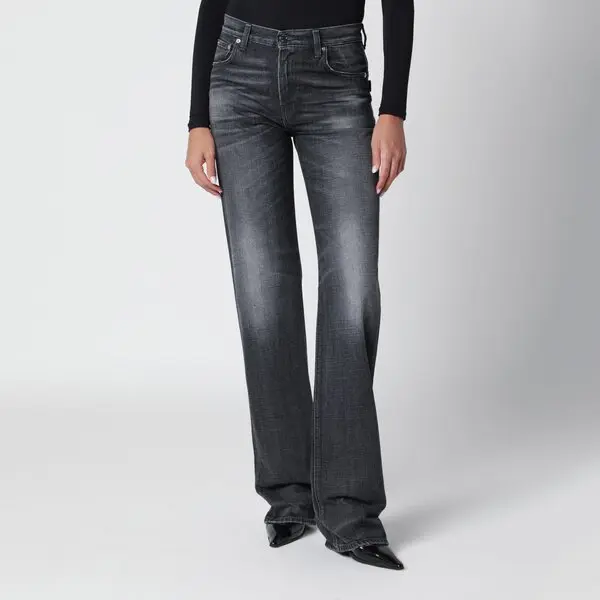 HAIKURE Straight Leg Jeans In Cotton