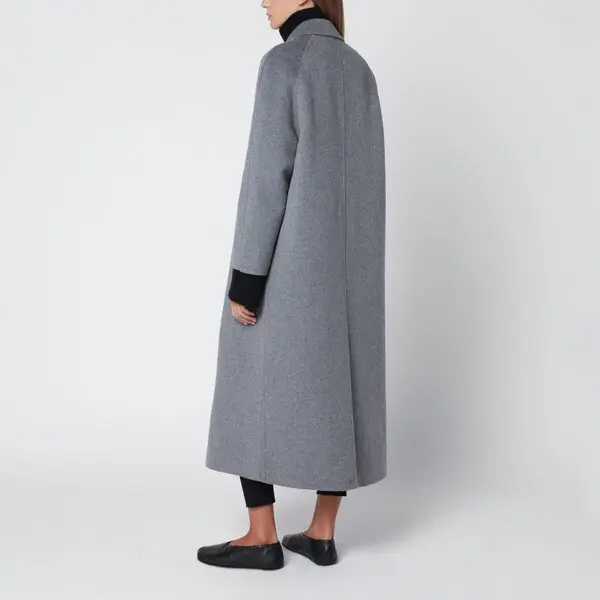 Loulou De Saison Irvin Long Coat In Wool And Cashmere