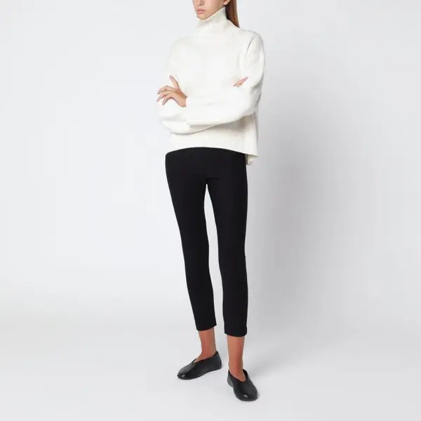 Loulou De Saison Ivory Gioah Cashmere Sweater