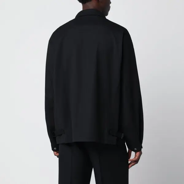 ADIDAS Y-3 Zip-up Jacket In Wool Blend
