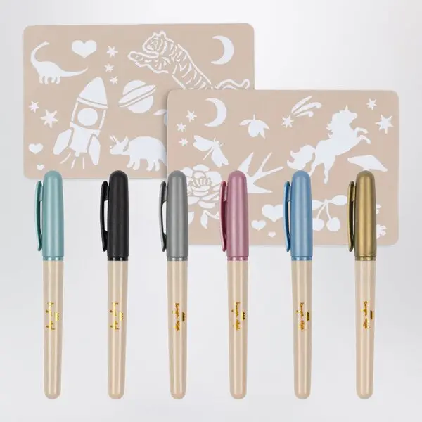 KONGES SLØJD Multi-color Tattoo Marker Set