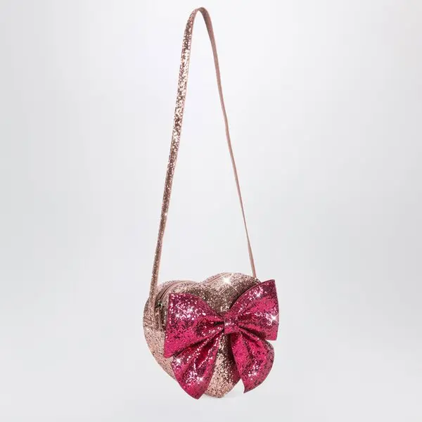 KONGES SLØJD Glitter Tut Heart Shoulder Bag