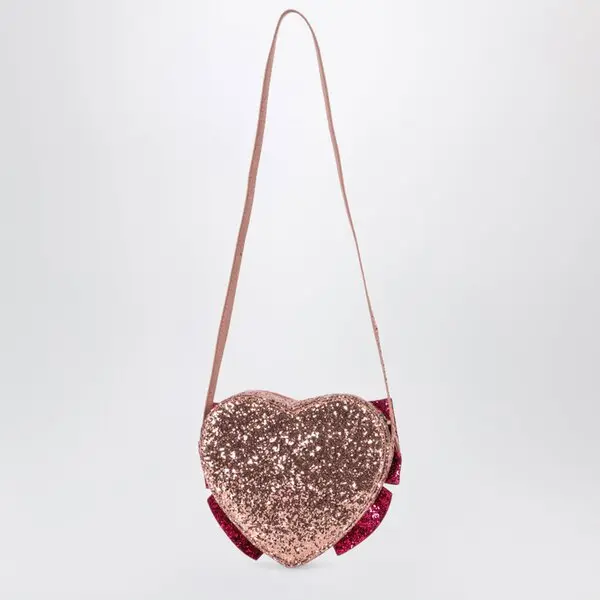 KONGES SLØJD Glitter Tut Heart Shoulder Bag