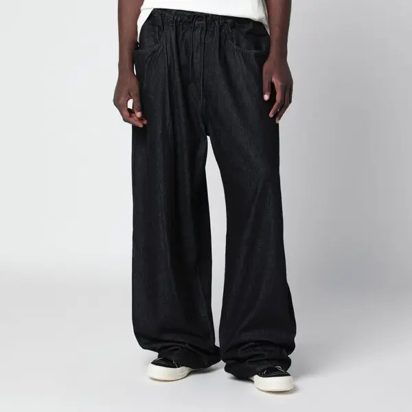 ADIDAS Y-3 Wide-leg Denim Trousers
