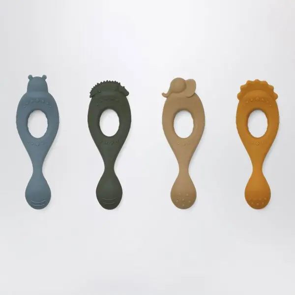 LIEWOOD Liva Set Of 4 Silicone Spoons