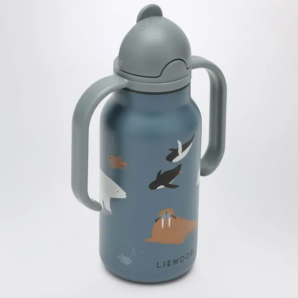 LIEWOOD Arctic Sea/ocean View Steel Thermal Bottle - Blue