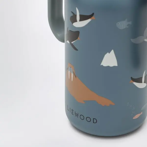 LIEWOOD Arctic Sea/ocean View Steel Thermal Bottle - Blue
