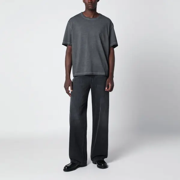 Séfr Washed-effect Mauro Organic Cotton T-shirt