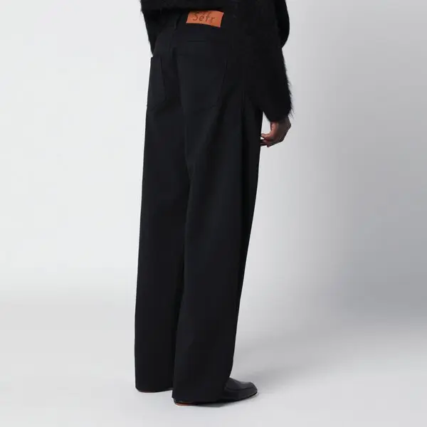 Séfr Oktai Trousers In Wool Blend