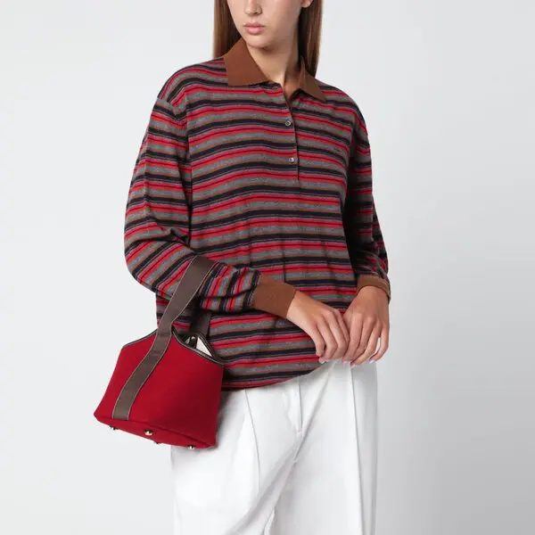 Rue De Verneuil Narita S Flannel Bucket Bag