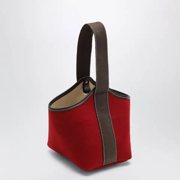 Rue De Verneuil Narita S Flannel Bucket Bag