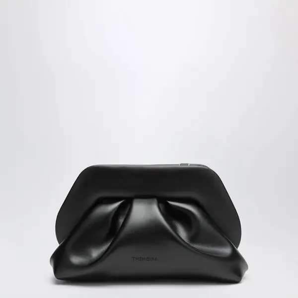 THEMOIRE Shirred Sculptural Polyurethane Handbag