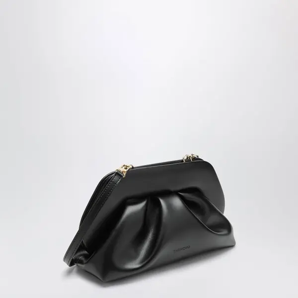 THEMOIRE Shirred Sculptural Polyurethane Handbag