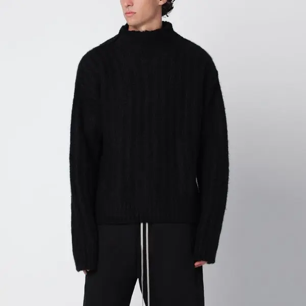 Rick Owens Turtle Sweater In Cashmere And Silk