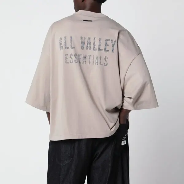Fear Of God Greige Merch Cotton T-shirt