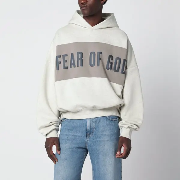 Fear Of God Vanilla Cotton Fleece Sweatshirt - Beige