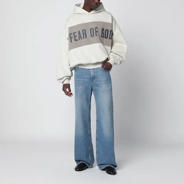 Fear Of God Vanilla Cotton Fleece Sweatshirt