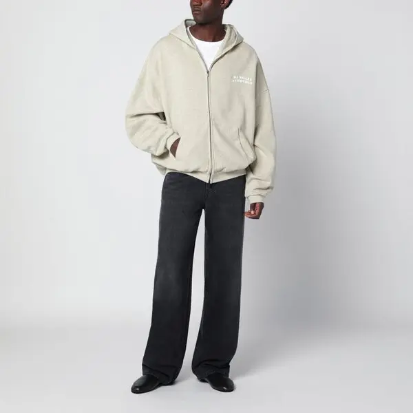 Fear Of God Mélange 90's Zip-up Hoodie - Beige