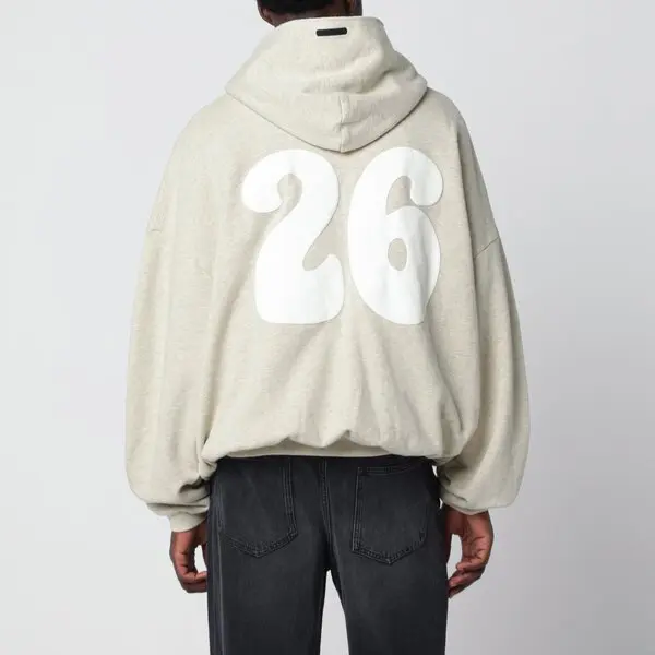 Fear Of God Mélange 90's Zip-up Hoodie - Beige