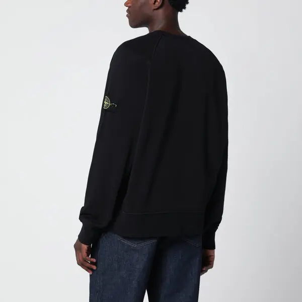 Stone Island Crewneck Sweatshirt In Organic Cotton