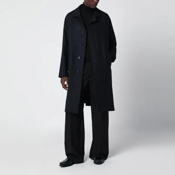 Tagliatore Wool-blend Coat With Belt