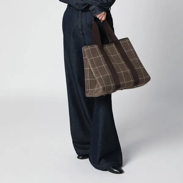 Rue De Verneuil Tartan Traversée L Tote Bag