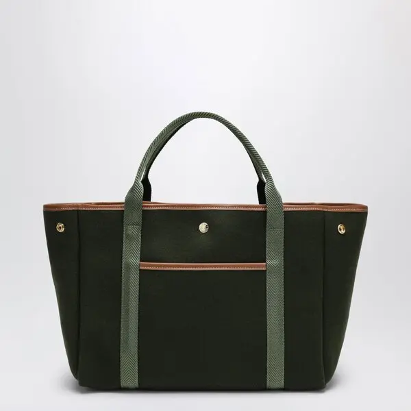 Rue De Verneuil Olive Traversée M Felt Tote Bag