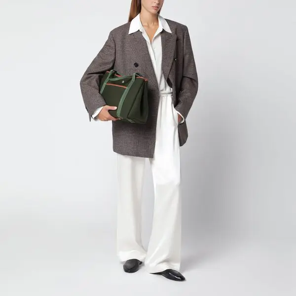 Rue De Verneuil Olive Traversée M Felt Tote Bag