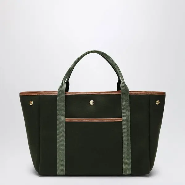 Rue De Verneuil Olive Traversée M Felt Tote Bag
