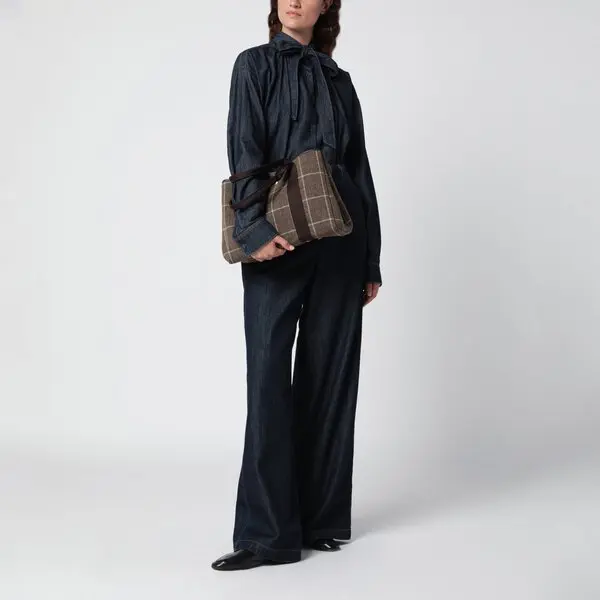 Rue De Verneuil Traversée M Flannel Bag