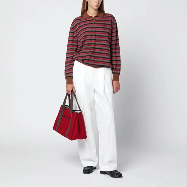 Rue De Verneuil Traversée S Pocket Flannel Bag