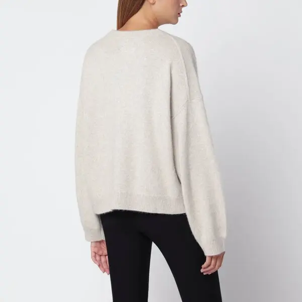 Loulou De Saison Light Tristan Sweater In Wool Blend