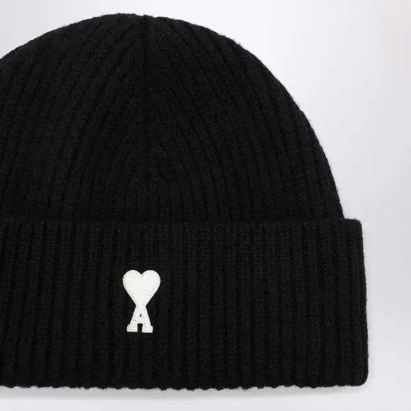 AMI Paris De Coeur Wool Hat