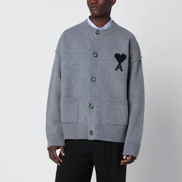AMI Paris De Coeur Cardigan