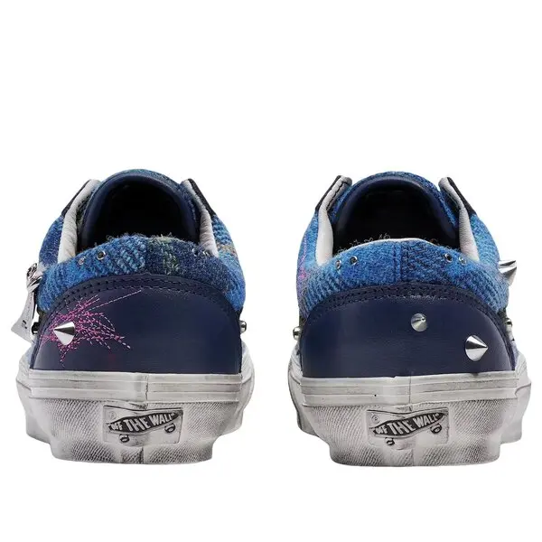 VANS X Harris Tweed Old Skool 'blue Multicolor