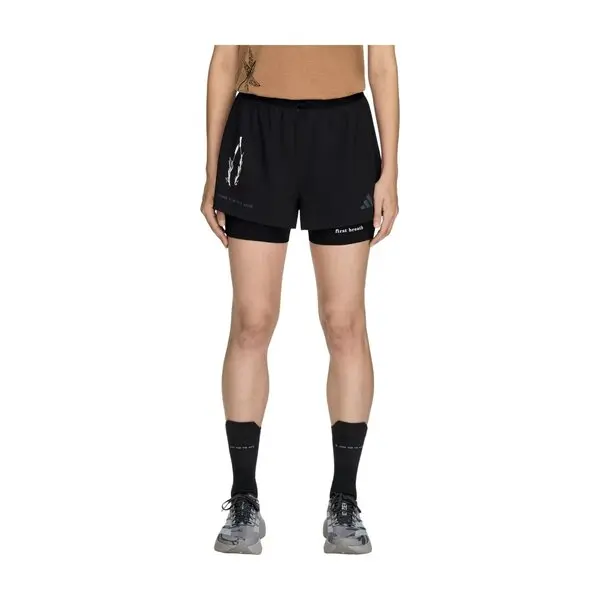 Adidas X Song For The Mute 2-in-1 Shorts Asia Sizing - Black