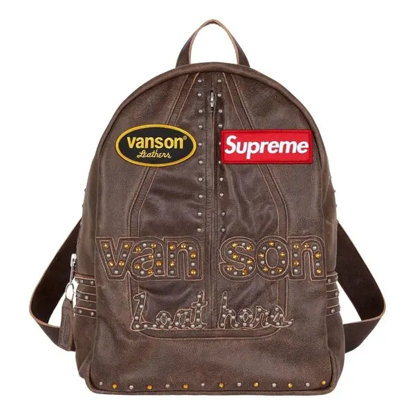 Supreme Fw25 X Vanson Leathers X B.b. Simon Backpack
