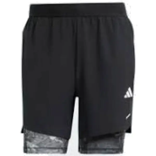 Adidas Power Workout 2-in-1 Shorts Asia Sizing - Black