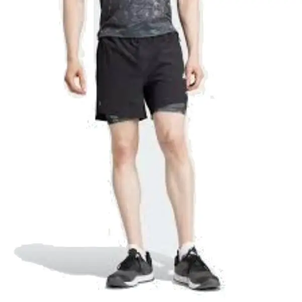 Adidas Power Workout 2-in-1 Shorts Asia Sizing - Black
