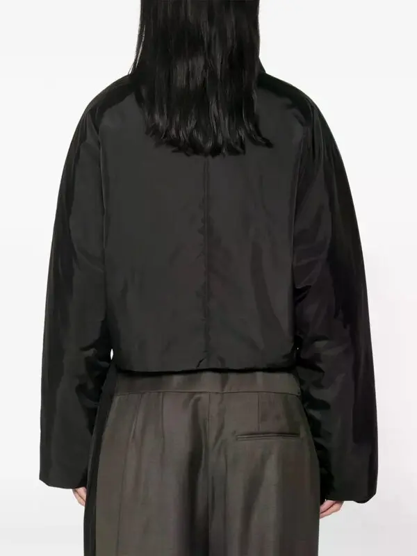 LUTZ HUELLE Bow-detail Cropped Jacket