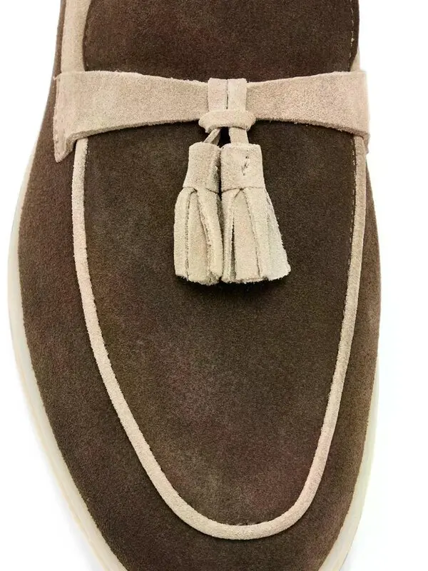 SCAROSSO Leandra Tassel-detail Loafers