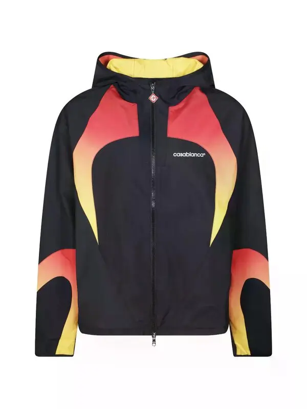 Casablanca Gradient-print Hooded Jacket