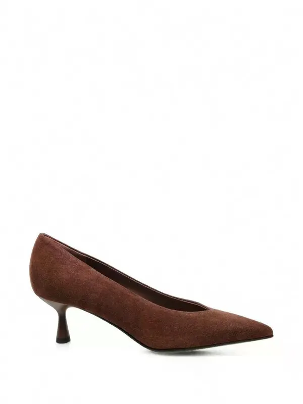 SERGIO LEVANTESI Pointed-toe Suede Pumps